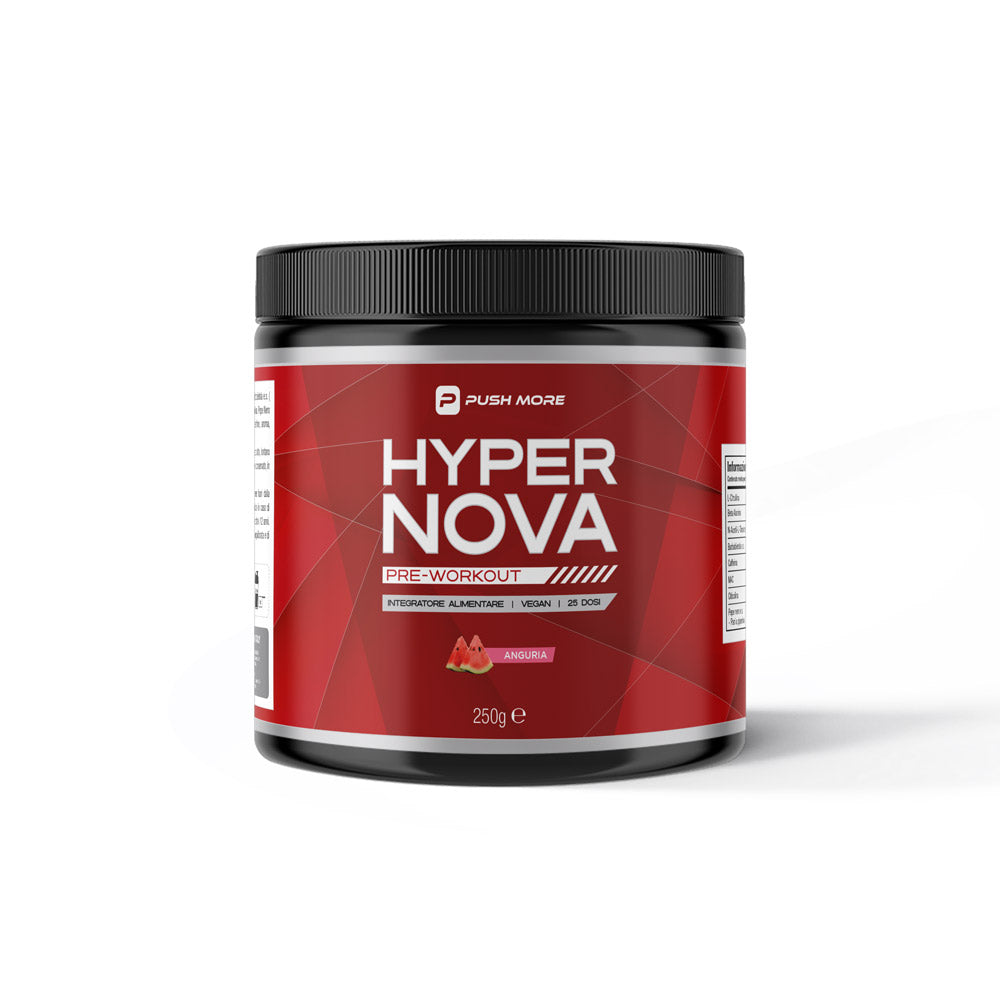 HYPER NOVA - Preworkout con caffeina e citrullina | Push More