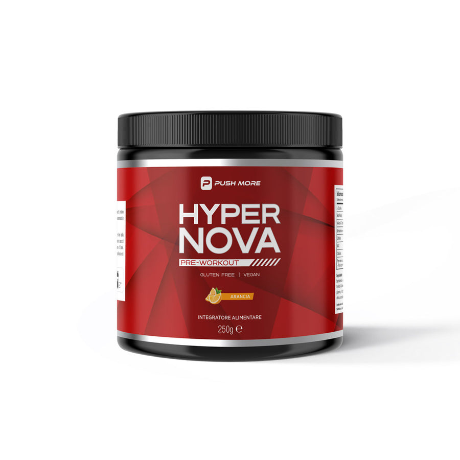 HYPER NOVA - Preworkout con caffeina e citrullina | Push More